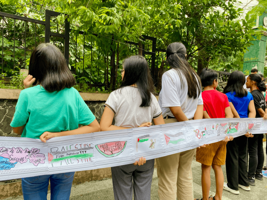 Filipino children stand in solidarity with Palestinian children – Bulatlat
