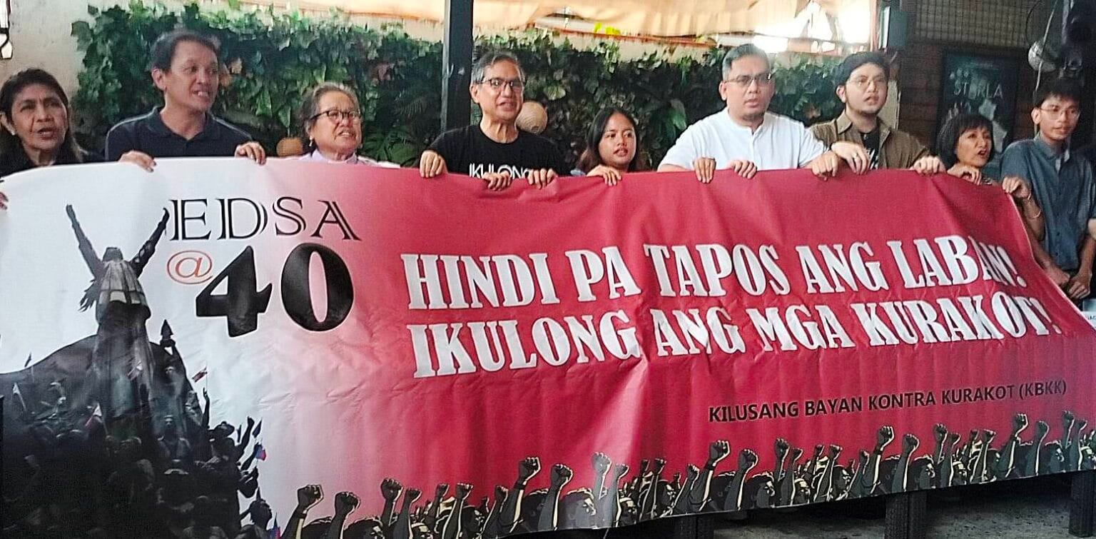 Groups announce EDSA 1 anniv as next huge anti-corruption rally